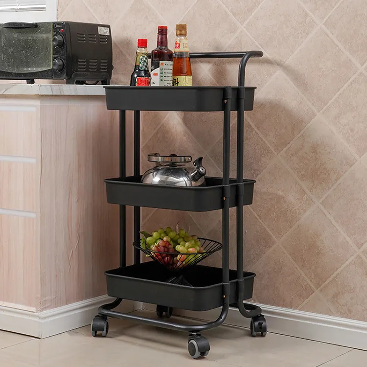 3 Layer Multipurpose Trolley Rack » Helafela